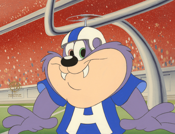 Tiny Toons Original Production Cel: "Dizzy Devil" - Tiny Toon Adventures