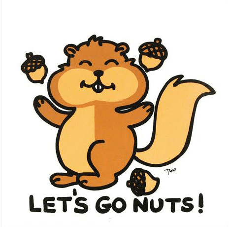 Todd Goldman Limited Edition Giclée on Canvas: "Let's Go Nuts" - Todd ...