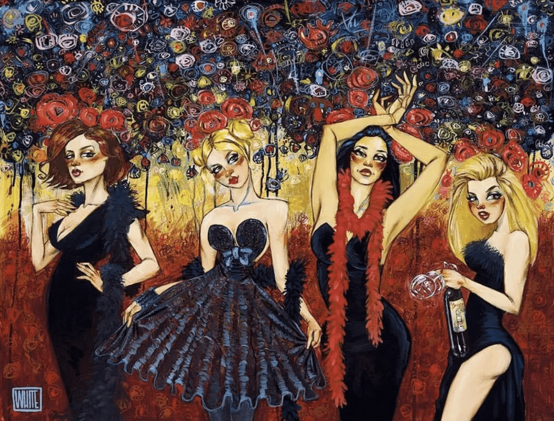 Todd White Artist Signed Hand Embellished Limited Edition Canvas Giclee ...