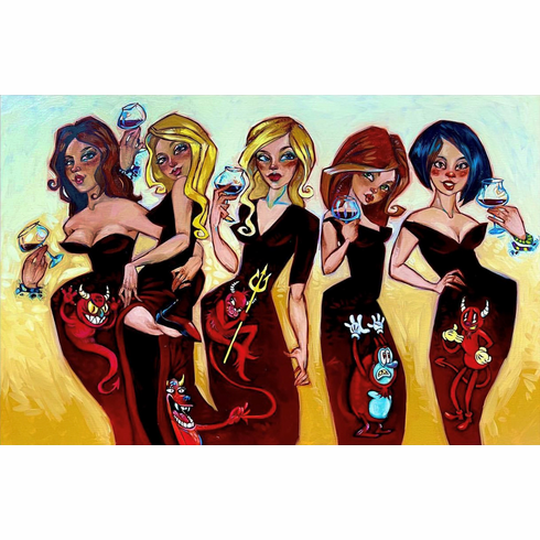 Todd White Signed and Numbered Embellished Ltd Ed Canvas on Board ...