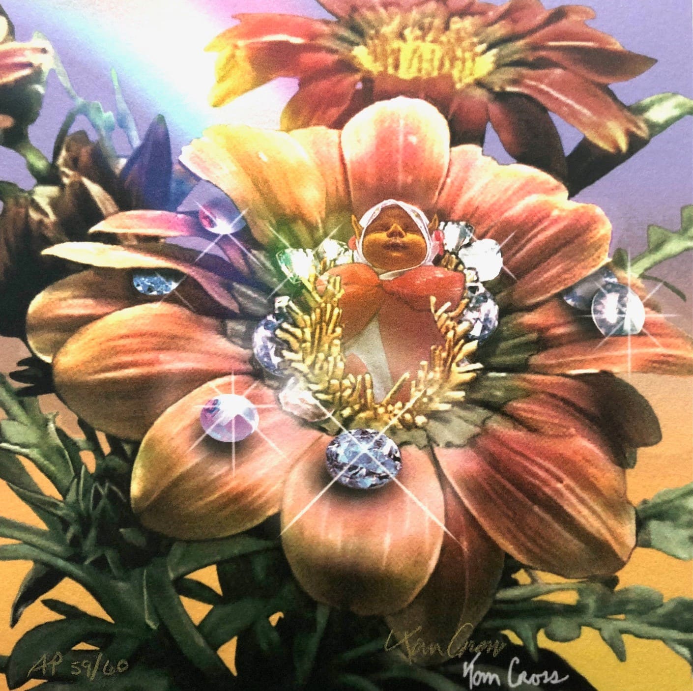 Tom Cross Signed by the Artist Limited Edition Paper Giclee:"April ...