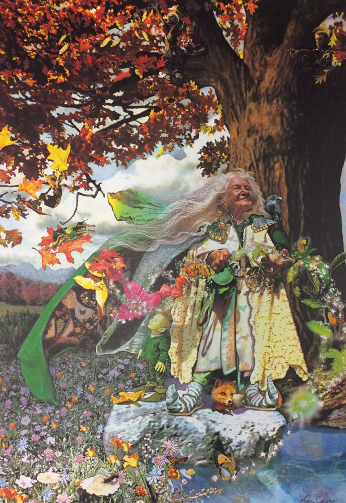 Tom Cross Signed by the Artist Limited Edition Paper Lithograph:"Wind ...