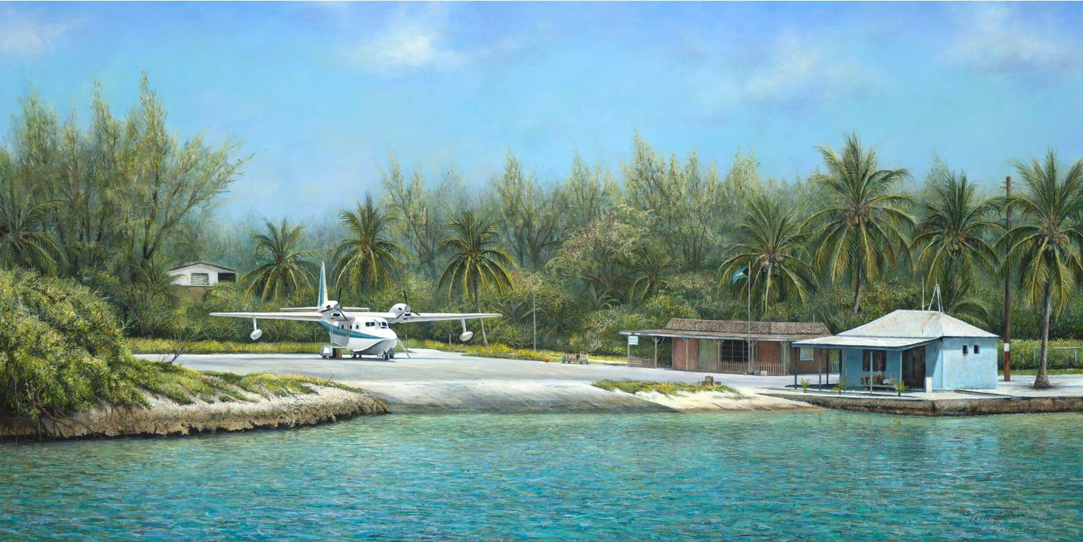 Tripp Harrison Artist Signed Limited Edition Giclee on Paper:"Bimini ...