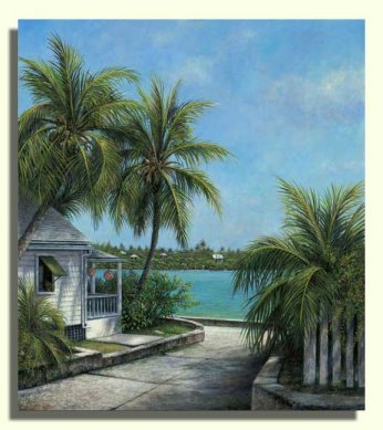 Tripp Harrison Hand Signed and Numbered Limited Edition Print: "Bayside ...