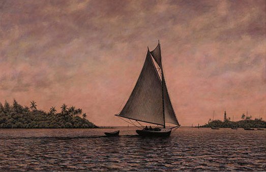 Tripp Harrison Hand Signed and Numbered Limited Edition Print: "Through ...