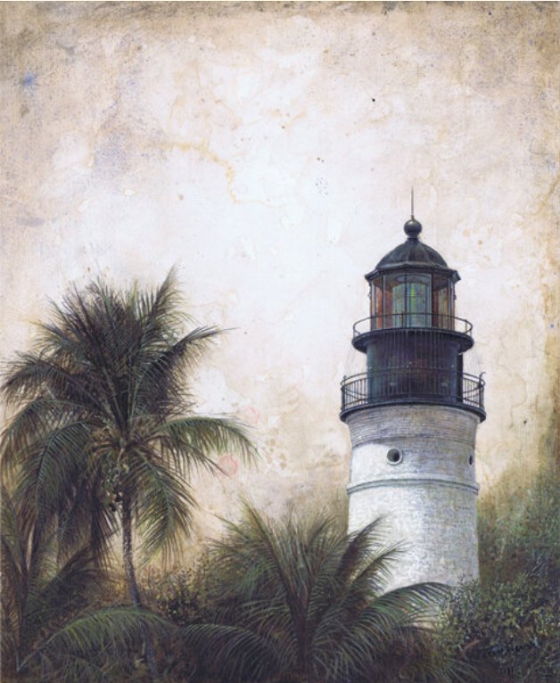 Tripp Harrison Handsigned & Numbered Limited Edition Canvas Giclee:"Key ...