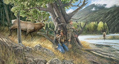 Van Gilder Limited Edition Print: "The Unexpected One" - Ron Van Gilder