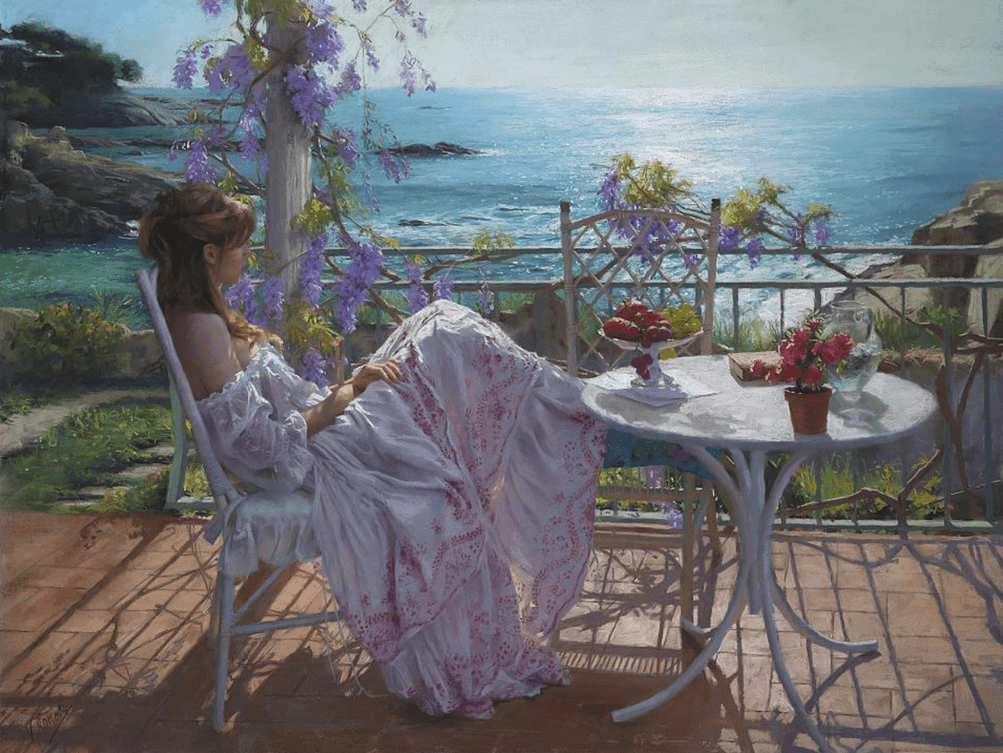 Vicente Romero Artist Signed 23.4 x 31 Limited Edition Canvas Giclee ...