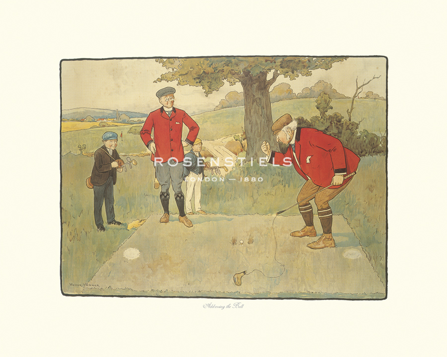 Victor Venner Hand Numbered Limited Edition Print on Paper :"Addressing ...