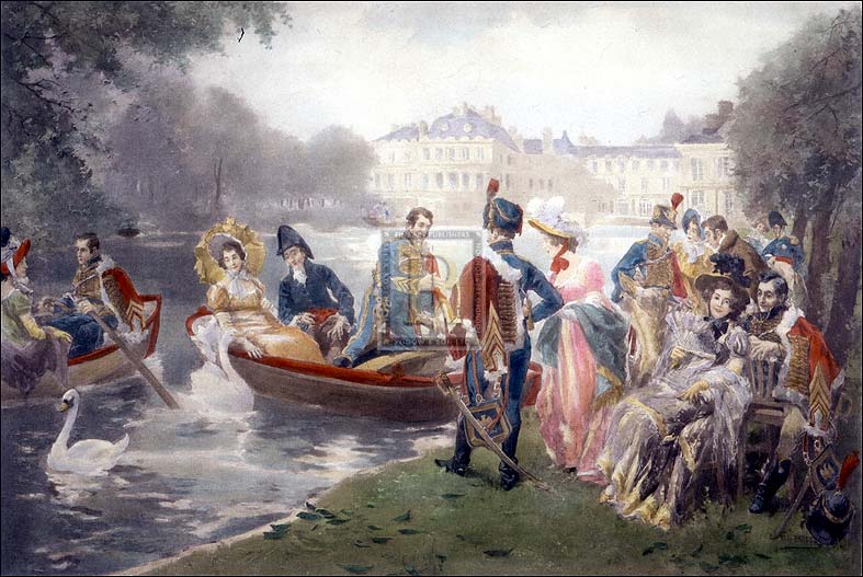 Vincent de Paredes Artist Hand Colored Copper Plate Printed Atelier ...