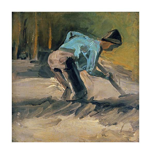 Vincent Van Gogh Fine Art Open Edition Giclée:"Man at Work" - Museum ...