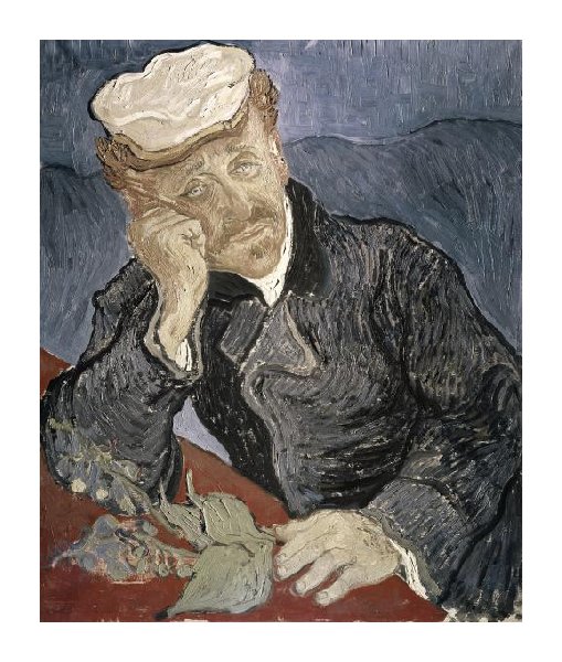 Vincent Van Gogh Fine Art Open Edition Giclée:"Portrait of Doctor ...