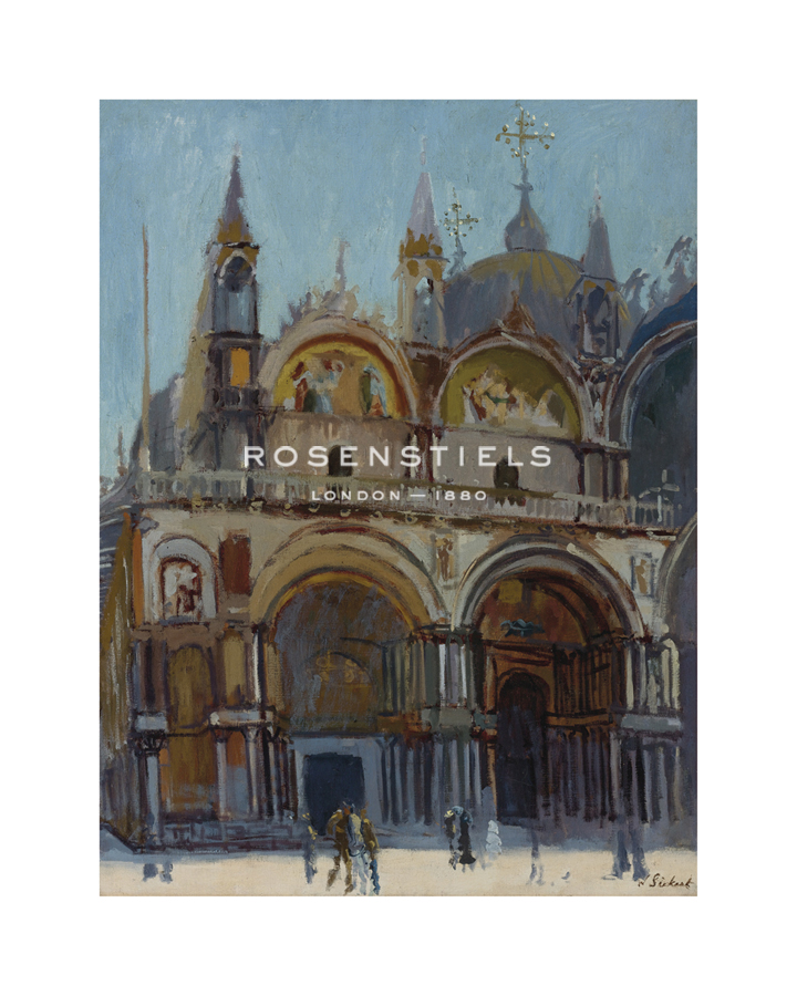 Walter Sickert Hand Numbered Limited Edition Print on Paper :"St. Mark ...