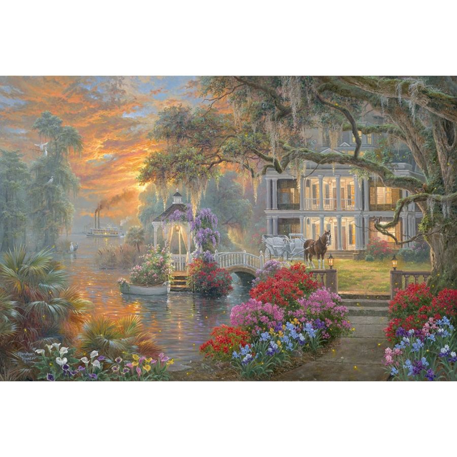 Abraham Hunter Artist Hand Signed Limited Edition Embellished Canvas ...