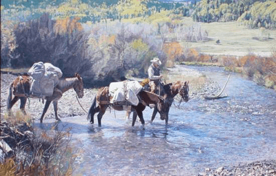 Wayne Justus Limited Edition Canvas Giclee:"Silent Observer" - Wayne Justus