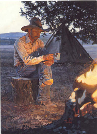 Wayne Justus Limited Edition Print:"Lonesome Thoughts" - Wayne Justus