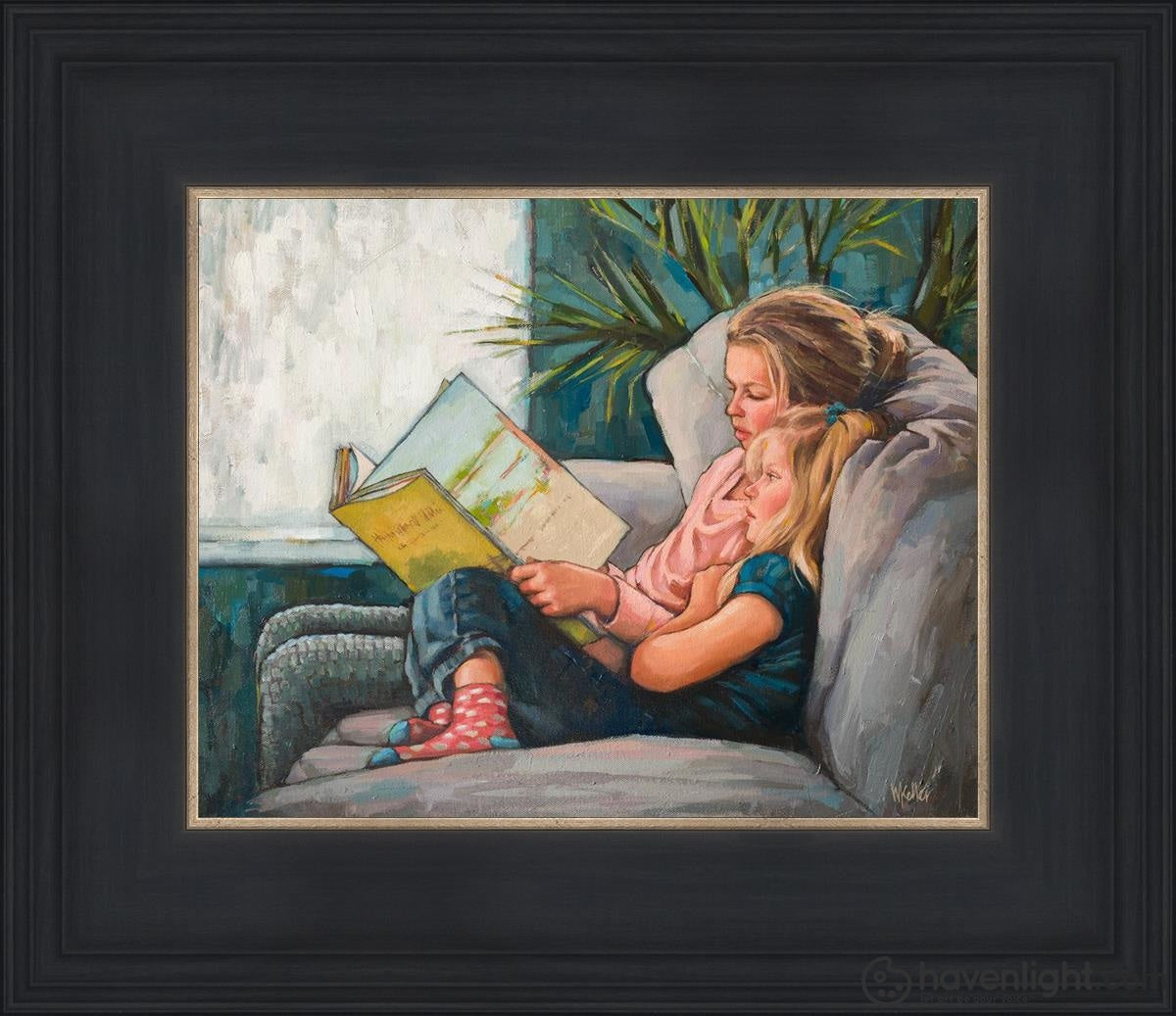 Wendy Keller Fine Art Canvas Giclee: "Sisters" - Wendy Keller
