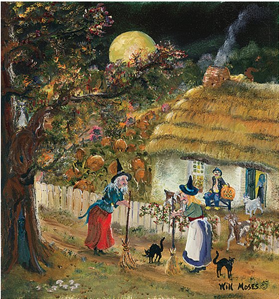 Will Moses Hand Signed and Numbered Limited Edition Print:"Old Cronies ...