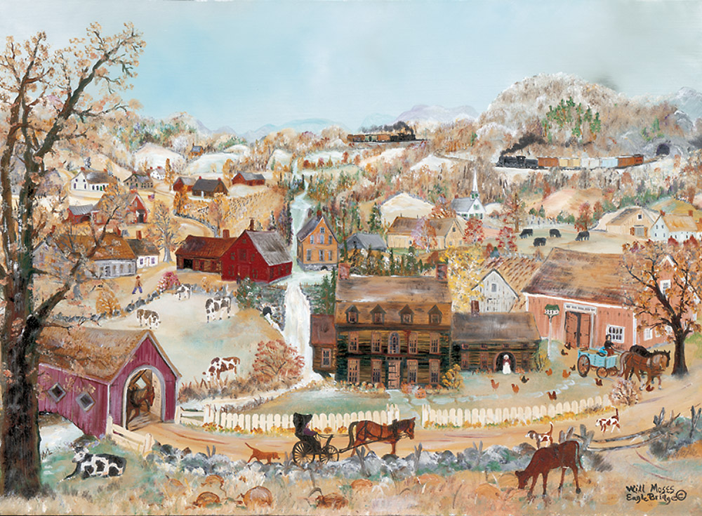 Will Moses Hand Signed and Numbered Limited Edition Print:"Snow in the ...