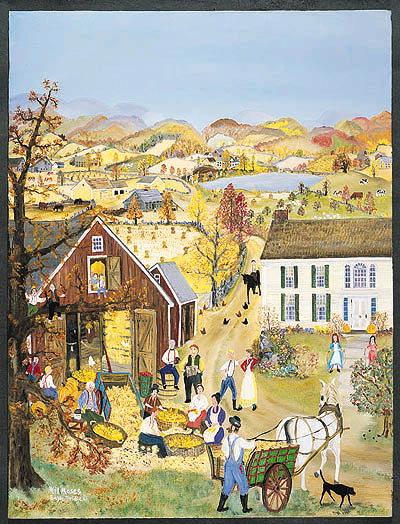 Will Moses Handsigned & Numbered Limited Edition:"Husking Bee " - Will ...