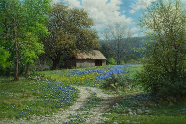 William Hagerman 20 x 30 Open Edition Giclee on Canvas:"Ideal Country ...
