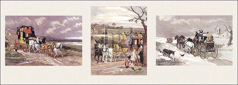 William J. Shayer Jnr Artist Hand Colored Copper Plate Printed Atelier ...