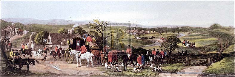 William J. Shayer Jnr Artist Hand Colored Copper Plate Printed Atelier ...