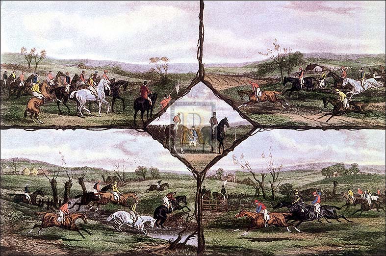 William J. Shayer Jnr Artist Hand Colored Copper Plate Printed Atelier ...