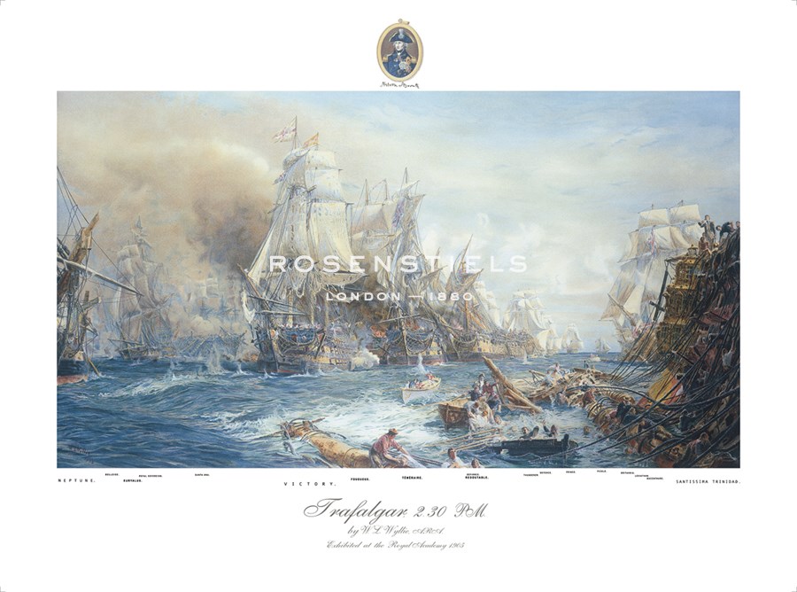 William Lionel Wyllie Hand Numbered Limited Edition Print on Paper ...