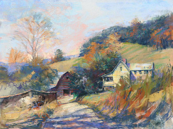 William Suttles 30 x 40 Open Edition Giclee on Canvas:"Peace in the ...