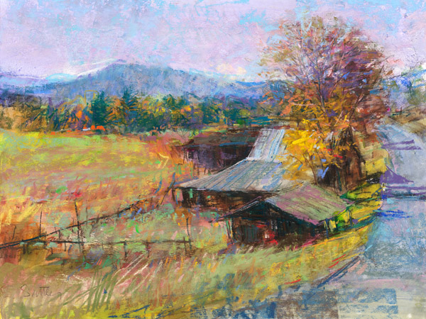 William Suttles 30 x 40 Open Edition Giclee on Canvas:"Toward Murphy ...