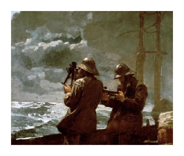 Winslow Homer Fine Art Open Edition Giclée:"Eight Bells" - Museum ...