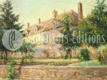 Wren Limited Edition Embellished Giclee on Canvas :"Le Chateau ...