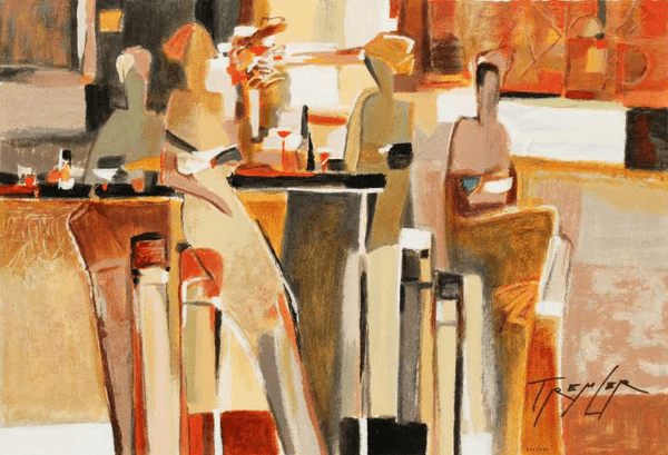 Yuri Tremler Limited Edition Serigraph on Paper: "Matinee II" - Yuri Tremler