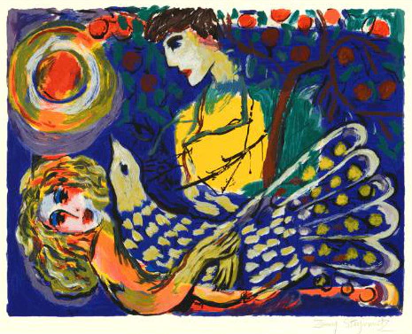 Zamy Steynovitz Limited Edition Artist Proof Serigraph: "Passionate ...