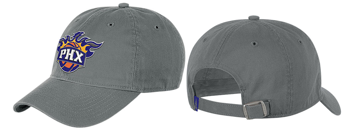 Adidas Phoenix Suns Grey NBA Adult Unstructured Adjustable Hat ...