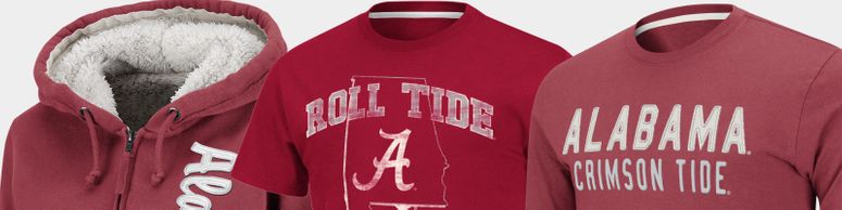 Alabama Crimson Tide Apparel, Crimson Tide Merchandise, Clothing, Gear ...