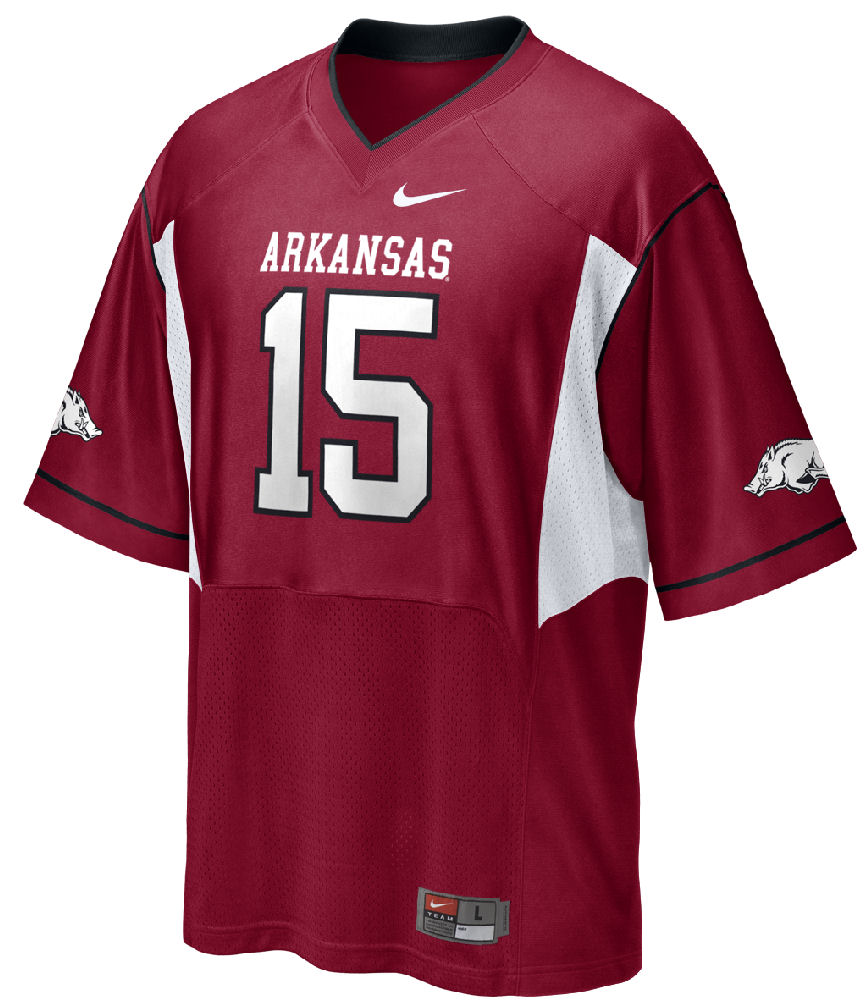 Arkansas Razorbacks 15 Toddler Replica Football Jersey by Nike ...