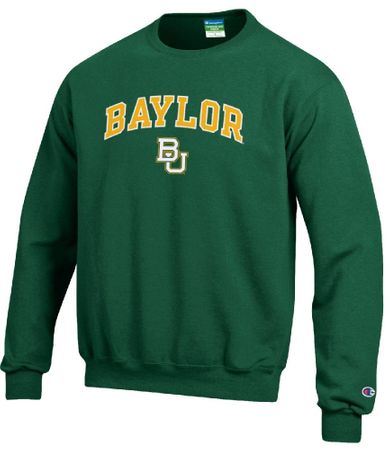 Baylor Bears Stadium Powerblend Screened Crew Sweatshirt by Champion ...