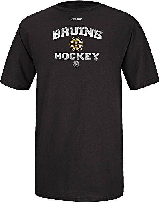 Boston Bruins Black Elite Practice Short Sleeve Tee Shirt by Reebok ...