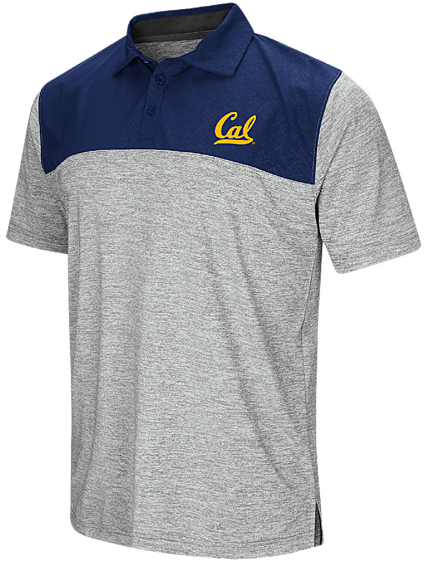 Cal Golden Bears Mens Alaska Woven Synthetic Polo Shirt | California ...