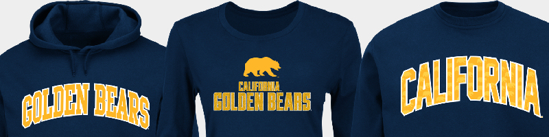 Cal Bears Apparel, Golden Bears Merchandise | College