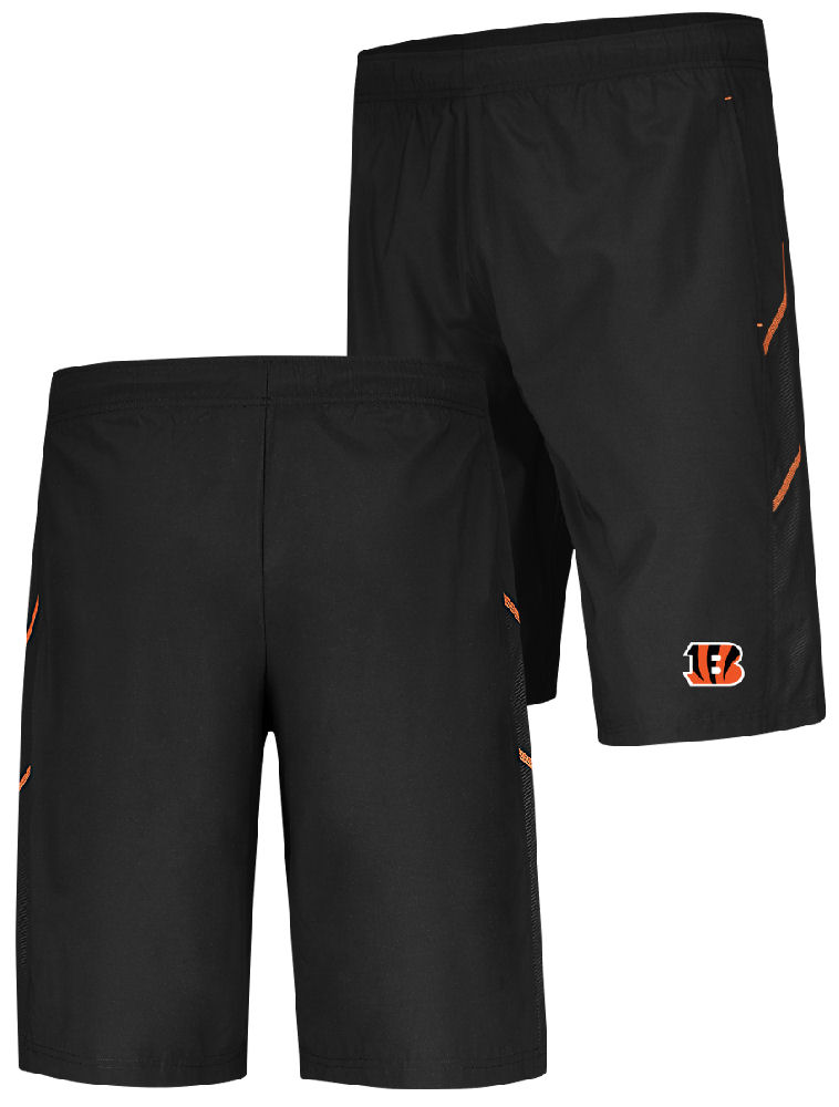 Cincinnati Bengals Mens Black Team Pride Majestic Synthetic Shorts ...