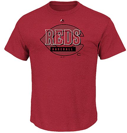 Cincinnati Reds First Among Equals Majestic Triple Peak Cotton Short ...