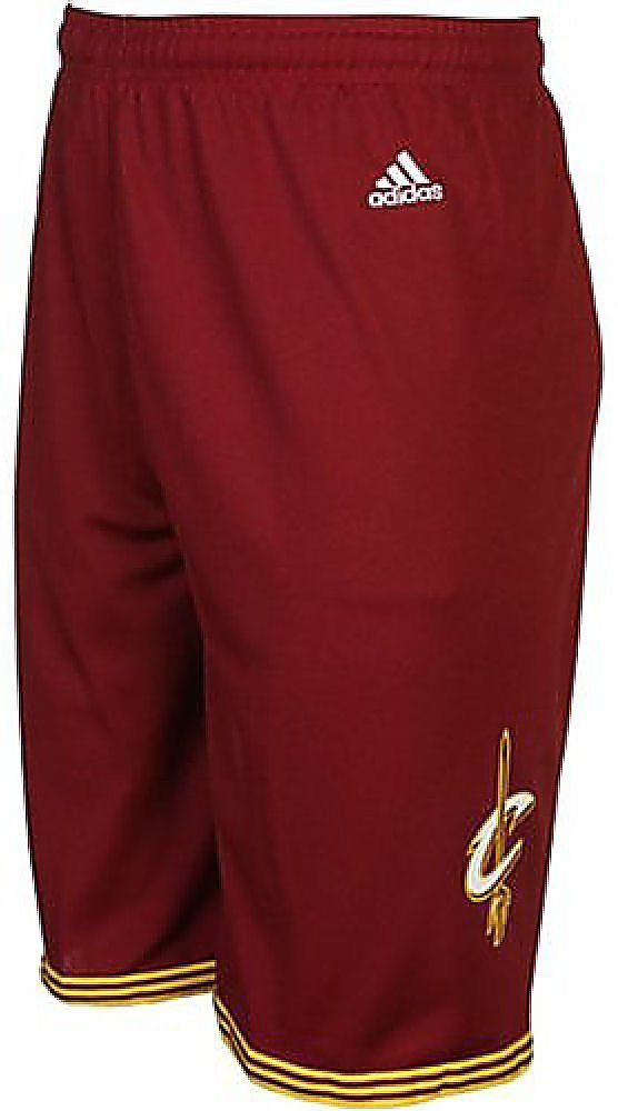 Cleveland Cavaliers Wine Youth 8" Inseam NBA Replica Basketball Shorts ...