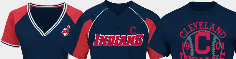 Cleveland Indians Apparel, Indians Clothing, Caps, Jerseys, Shorts, Tee ...