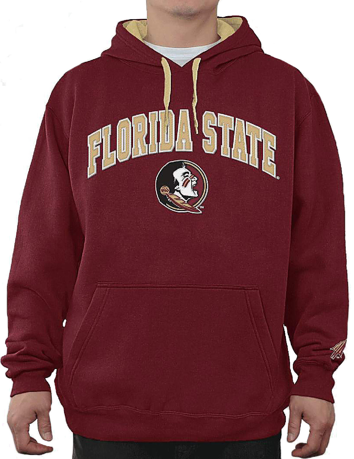 Florida State Seminoles Garnet Embroidered College Classic Hoodie ...