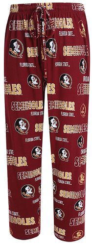 Florida State Seminoles Men’s Garnet Sweep Pajama Pants by Concepts ...