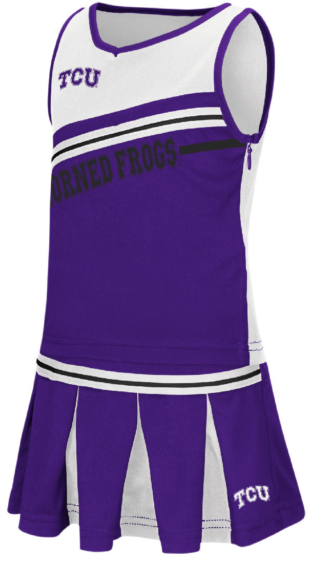 Girls Toddler TCU Horned Frogs Purple Curling Cheer Set | TCU Horned ...