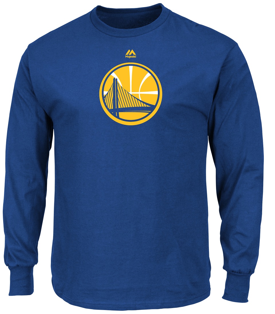 Golden State Warriors Mens Blue The Assist Long Sleeve T Shirt | Golden ...